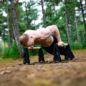 Big Bear Parallettes - Parallel - Push up Bar - Calisthenics ...