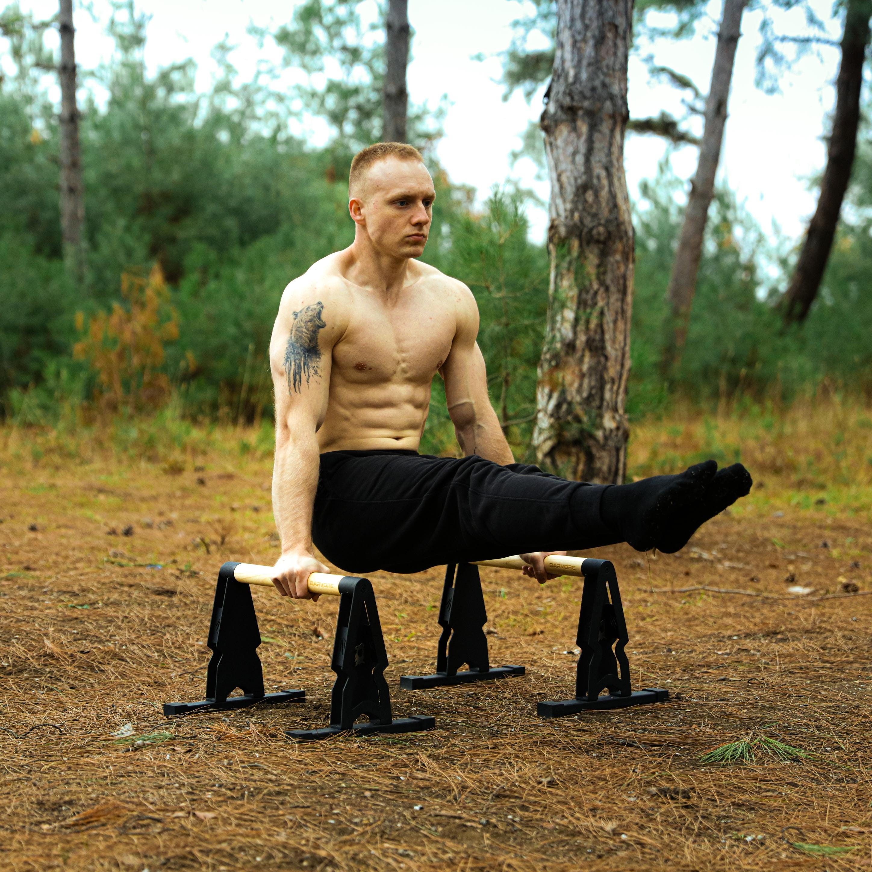 Big Bear Parallettes - Parallel - Push up Bar - Calisthenics ...
