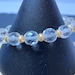 Handmade Stretch Stretchy Bracelet Made With Faceted Clear Rock Crystal ...
