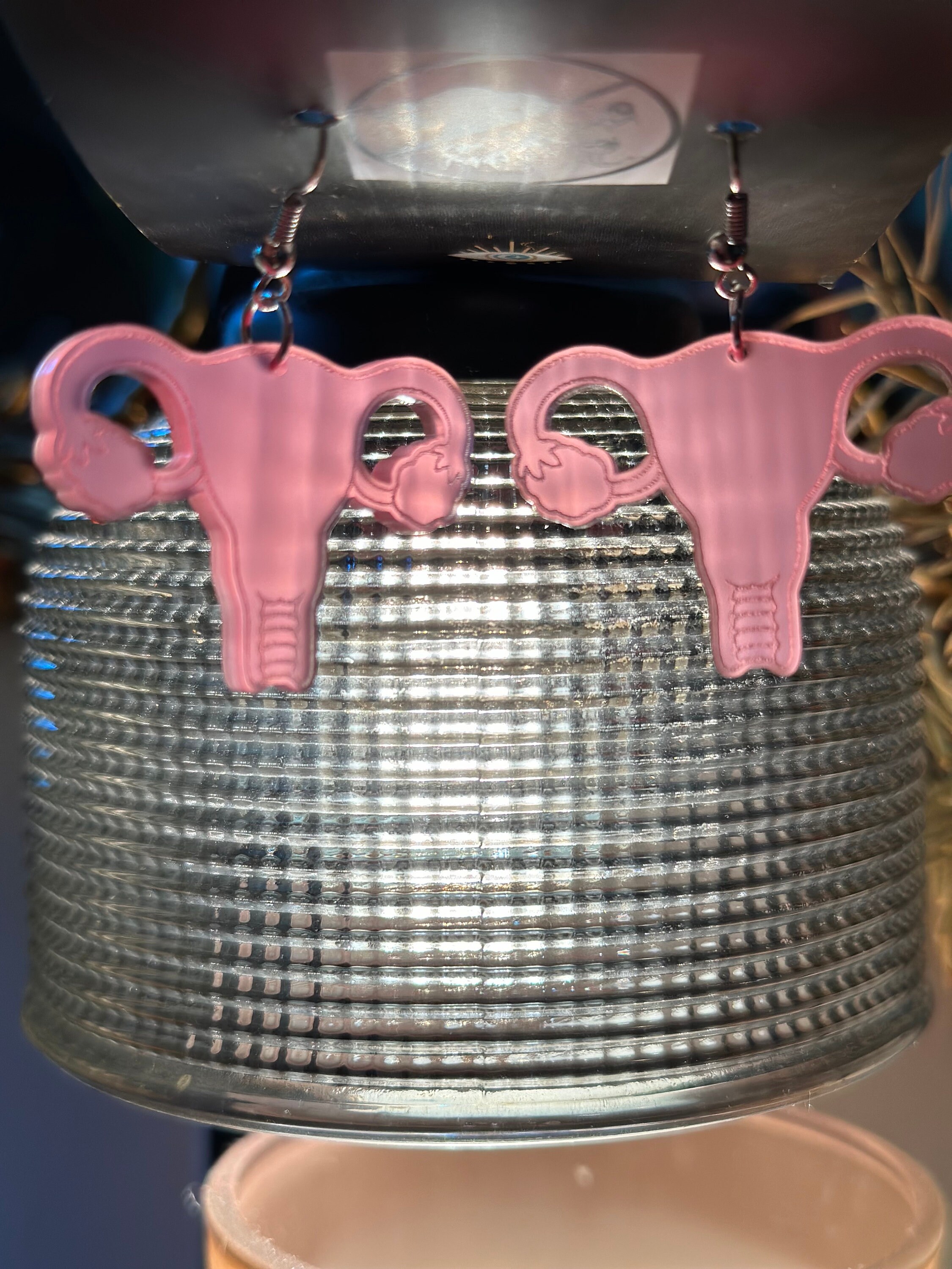 Uterus Dangle Earrings, Female Anatomy, Gifts for Her, Feminist, Pride ...