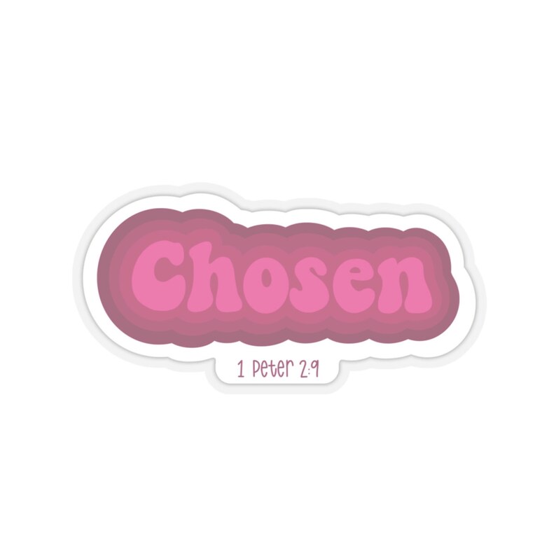 Chosen Sticker - Etsy
