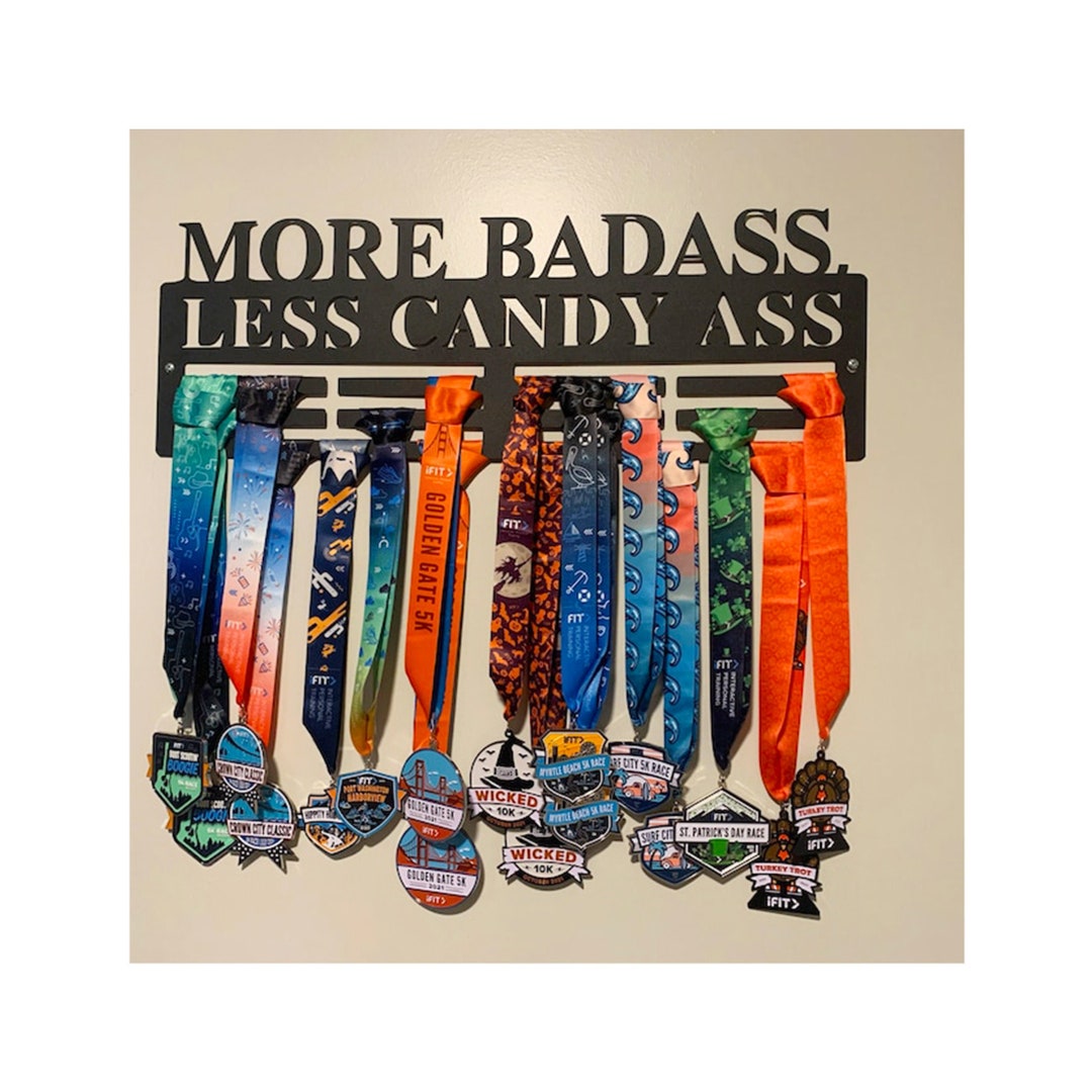Custom Name Metal Medal Holder, Custom Medal Hanger Holder Display ...