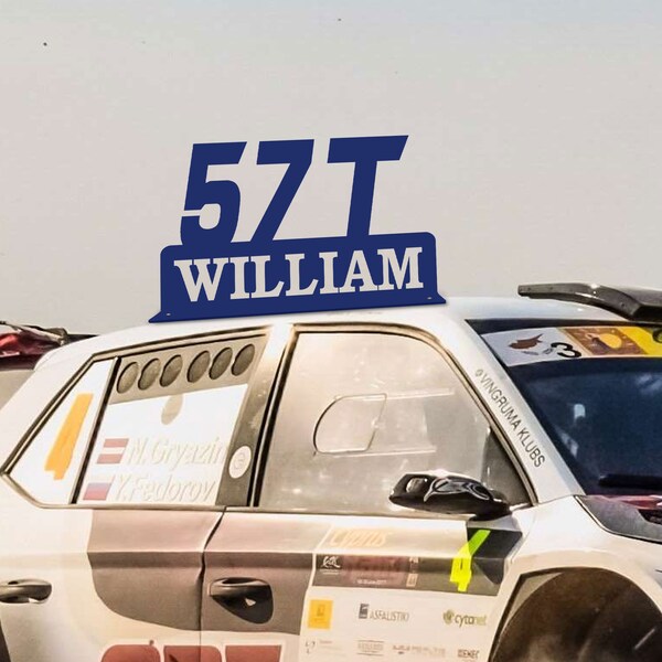 Derby Car Roof Sign - Etsy