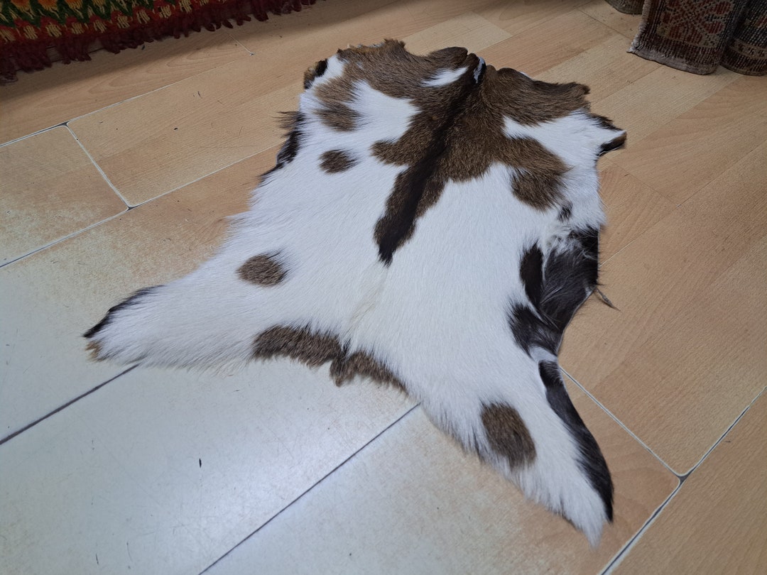 Turkish Goat Skin, Goat Leather, Vintage Leather, Goat Pelt, Home Decor ...