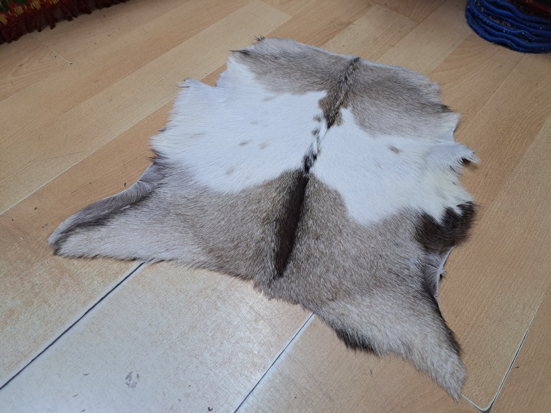 Turkish Goat Skin, Goat Pelt, Goat Leather, Spotted Hide, Home Gift ...