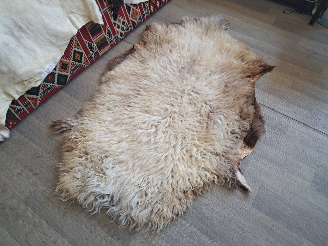 Turkish Sheep Skin, Curly Excellent Sheep, Mottled Leather, Angora ...