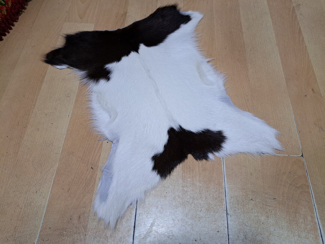 Turkish Goat Leather, Goat Skin, Vintage Rug, Home Gift, Spotted Hide ...