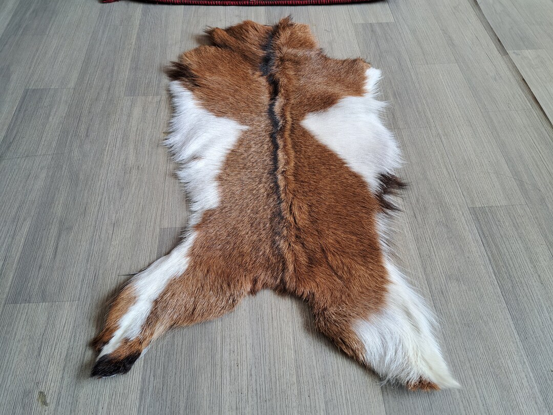Turkish Goat Hide, Goat Skin Pelt, Small Goat Skin, Mottled Leather ...