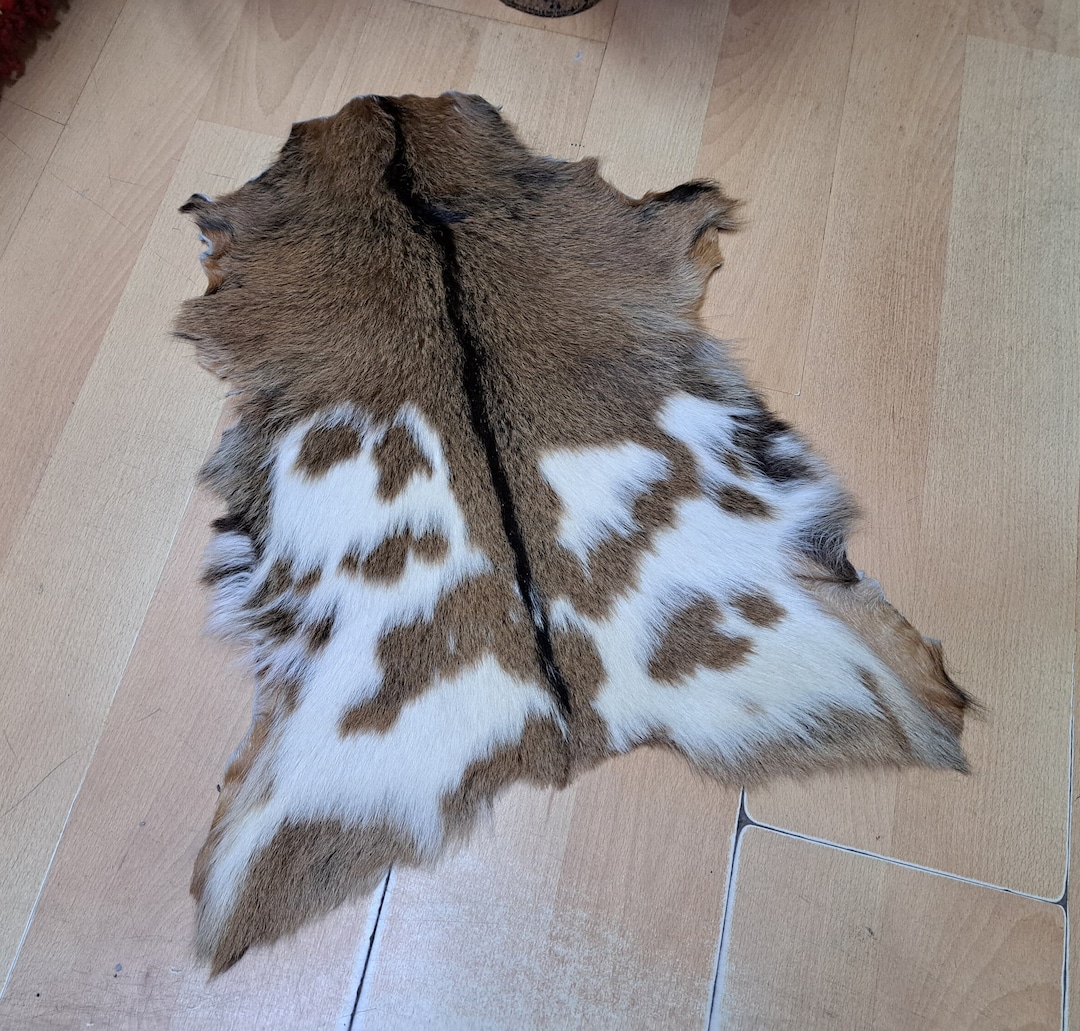 Turkish Goat Skin, Mottled Skin, Unique Leather, Spotted Hide, Genuine ...