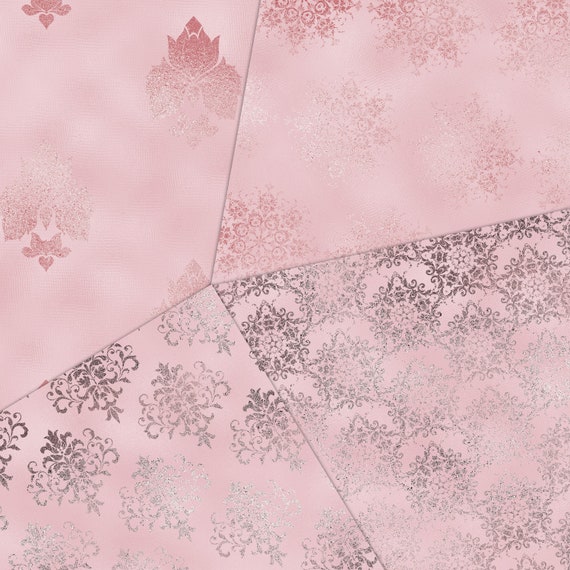 Light Pink Victorian Background