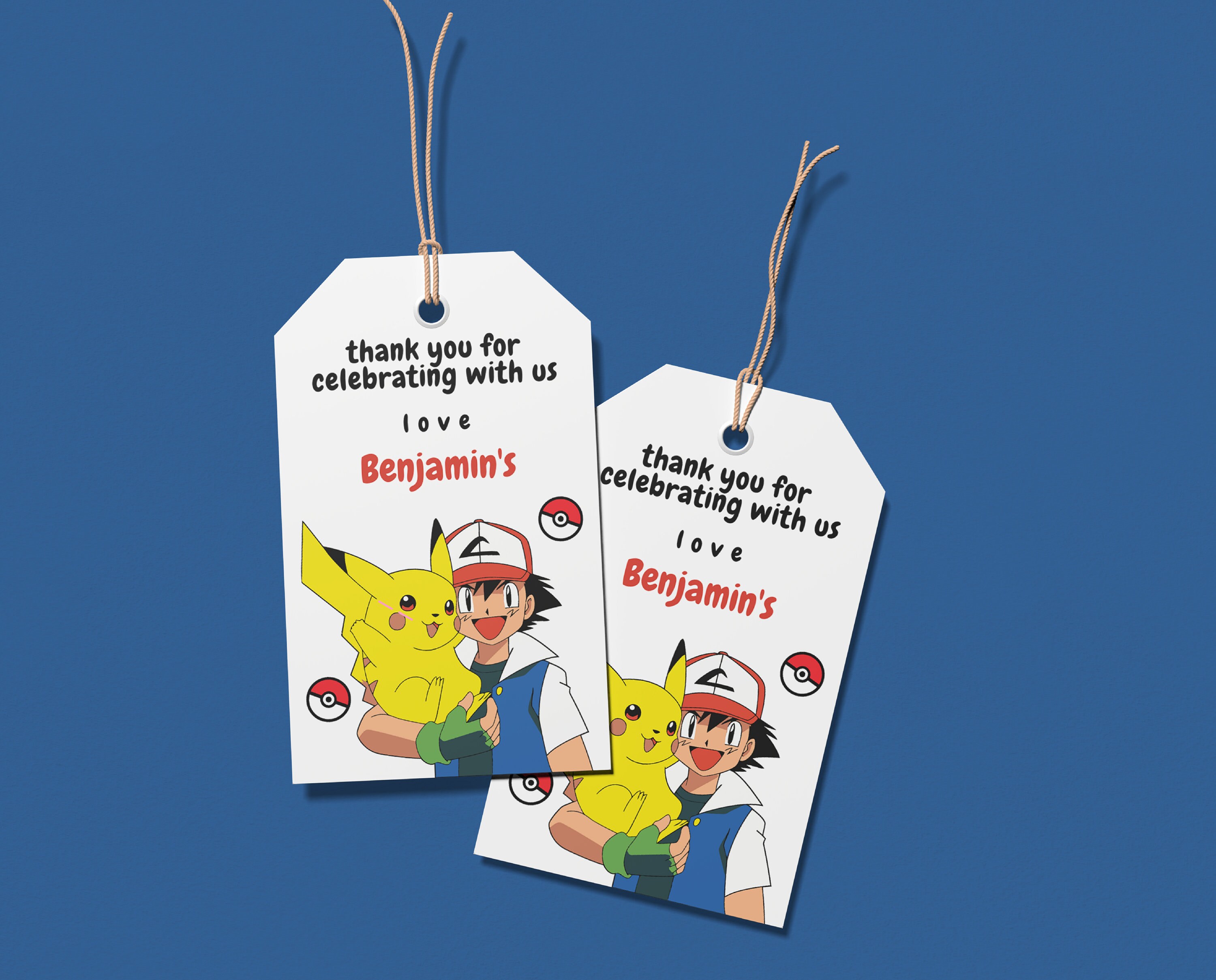 Editable Pokemon Birthday BUNDLE I Pikachu Birthday Party Invite ...