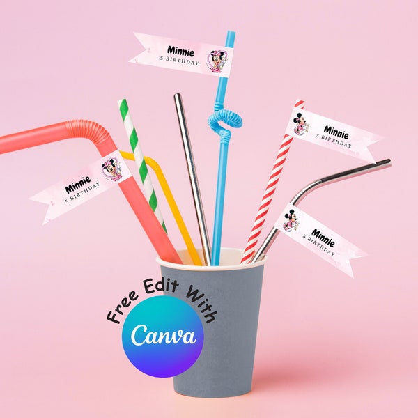 Printable Straw Flag - Etsy