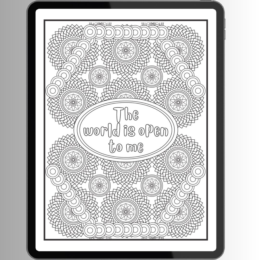 Anxiety Coloring Pages for Kids | Mindfulness & Impulse Control ...