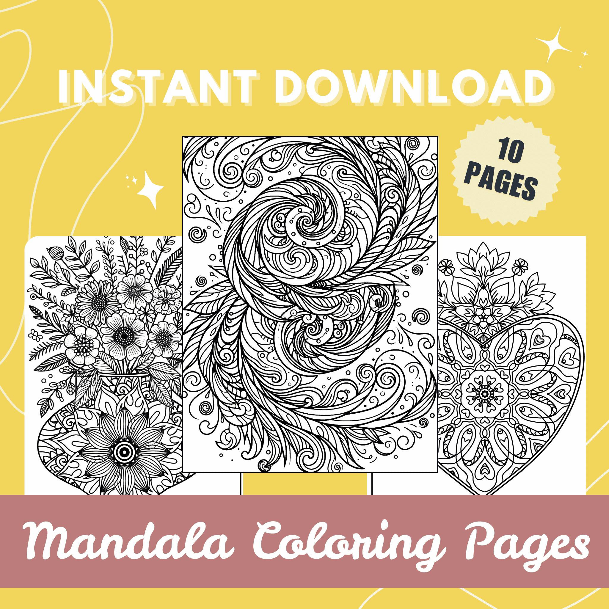 Mental Health Coloring Sheets 2025, Calming & Mindful Color Pages ...