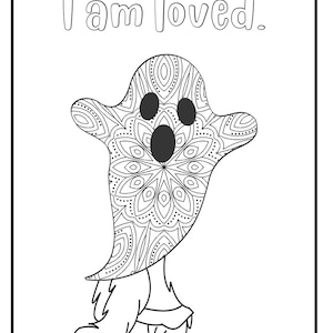 Anxiety Coloring Pages for Kids Color Pages That Help Kids Manage ...