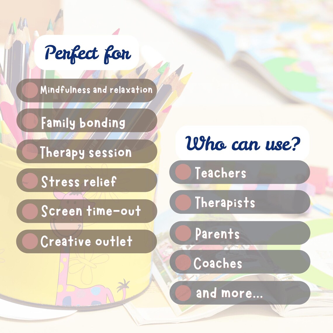 Mental Health Coloring Sheets 2025, Calming & Mindful Color Pages ...