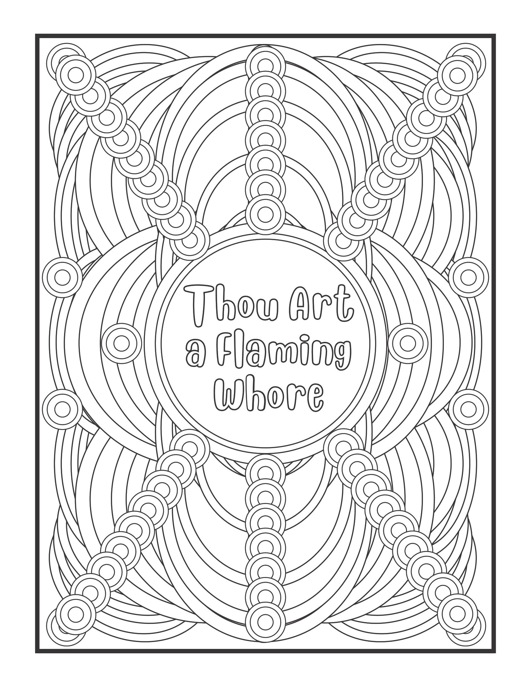 Mental Health Coloring Page, Introvert Page, Coloring Pages for Adults ...