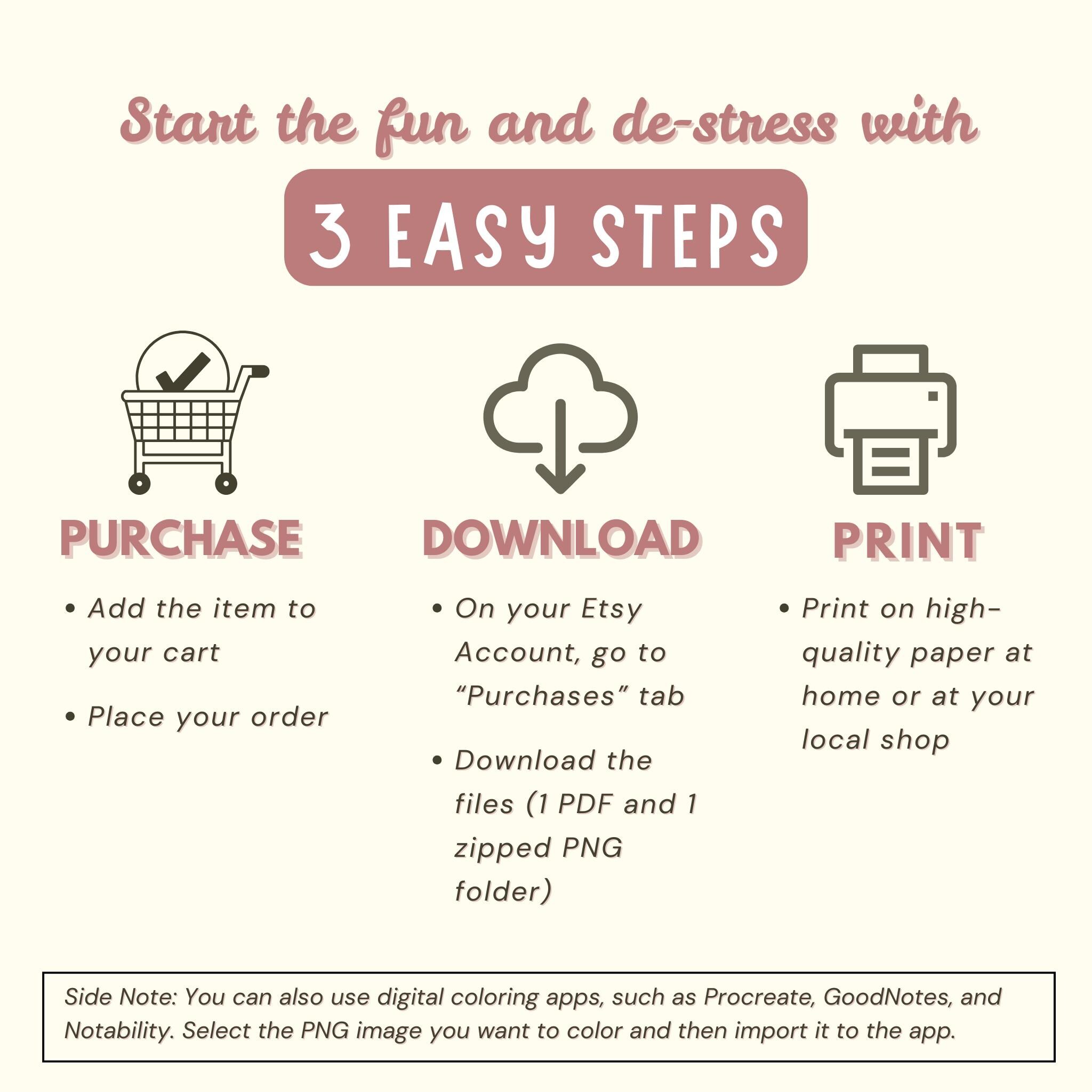 Printable Easy Tactile Coloring Pages, Fun Hands-on Worksheets for All ...