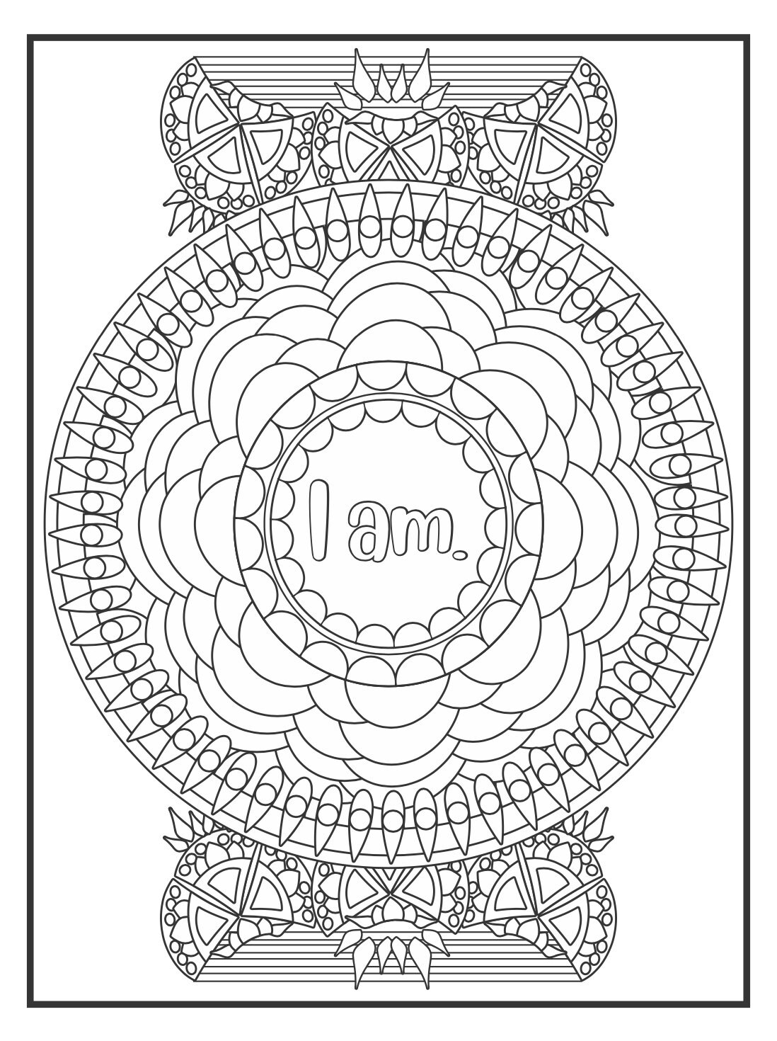 Color Pages Helping Adults Manage Thoughts via Coloring. Coloring Pages ...