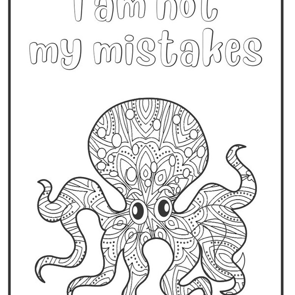 Adhd Coloring Pages - Etsy Canada