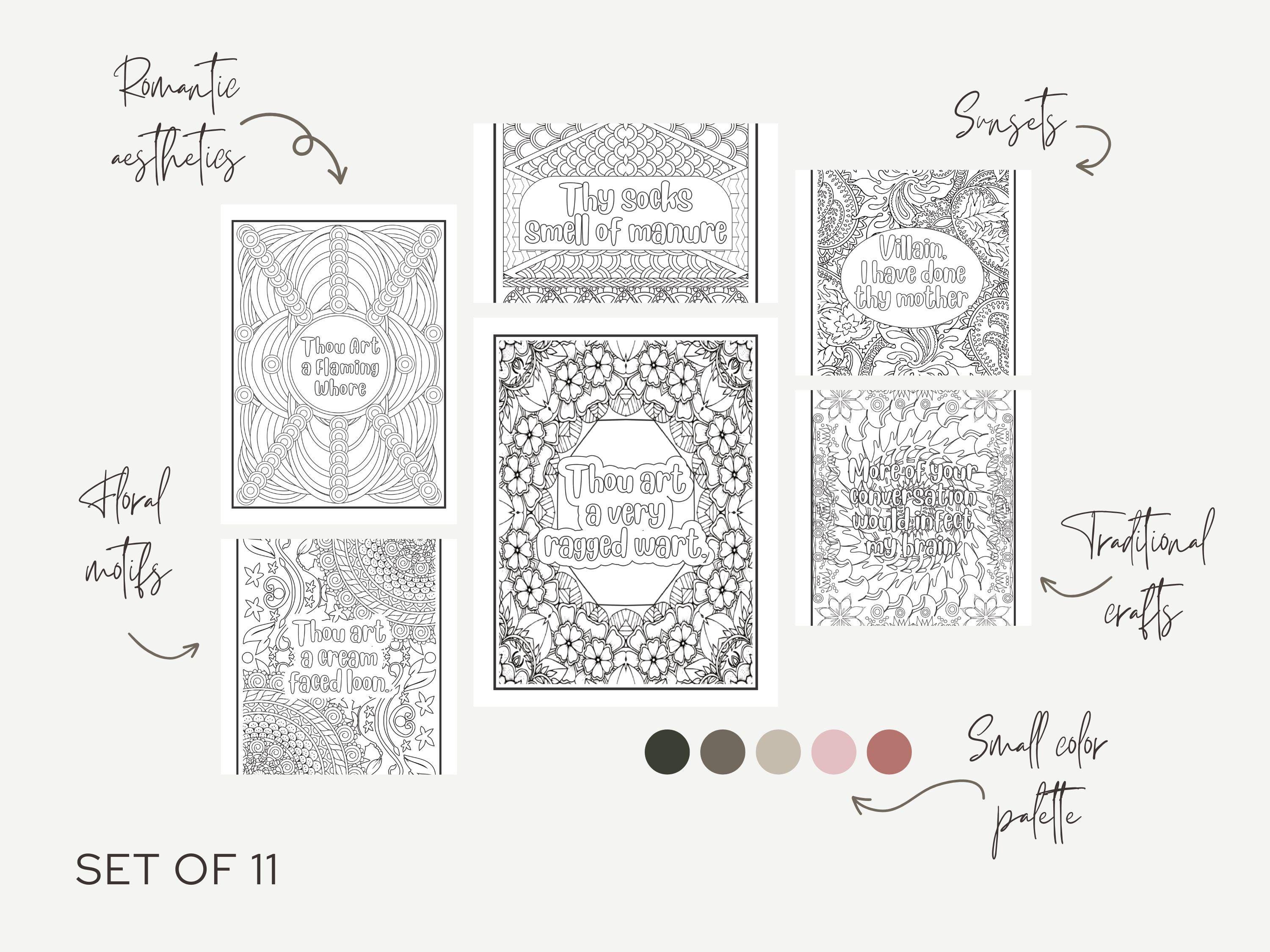 Mental Health Coloring Page, Introvert Page, Coloring Pages for Adults ...