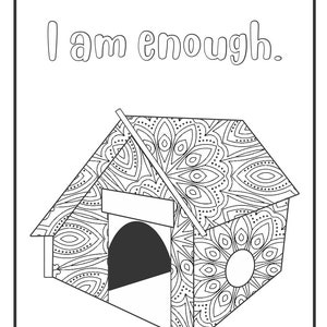Anxiety Coloring Pages for Kids Color Pages That Help Kids Manage ...