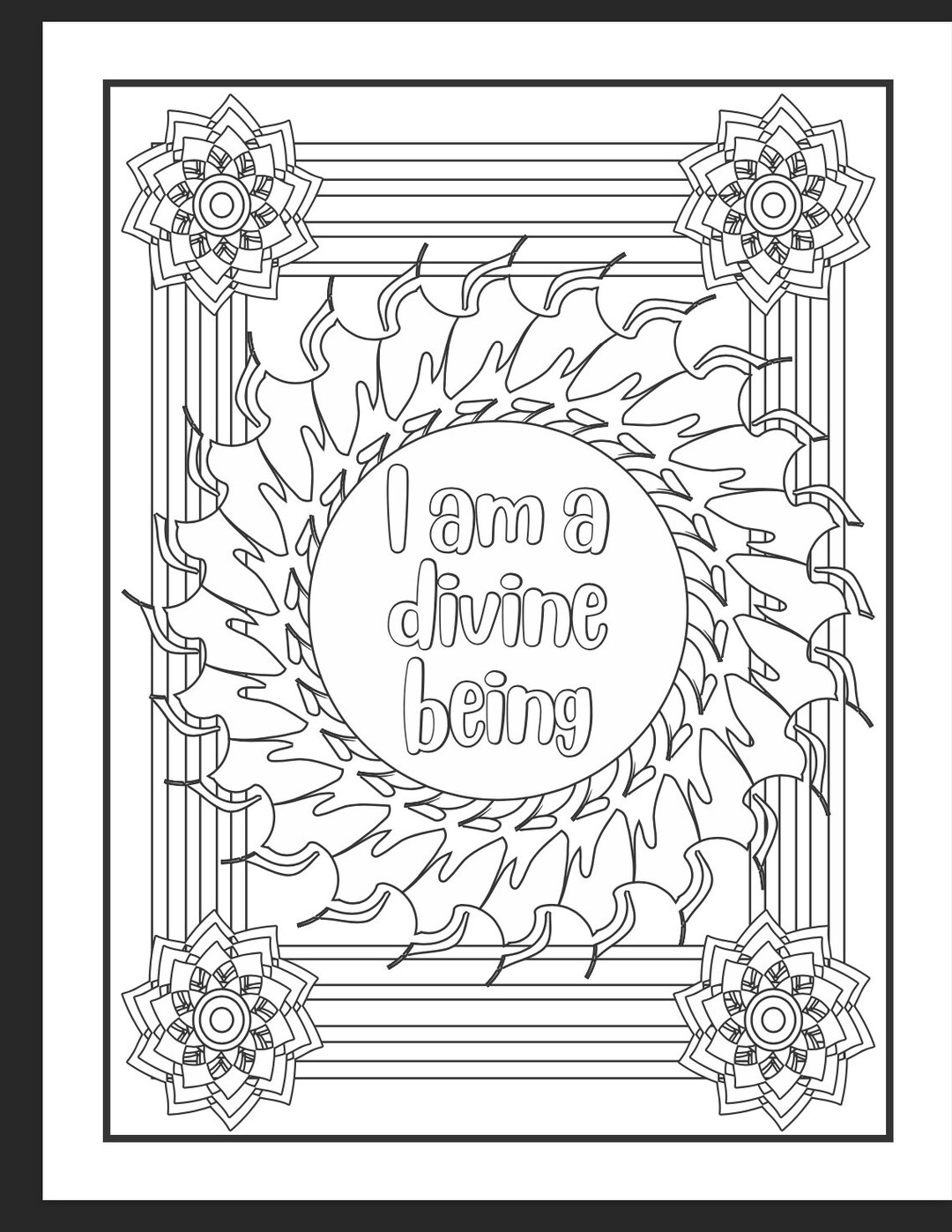 Color Pages Helping Adults Manage Thoughts via Coloring. Coloring Pages ...