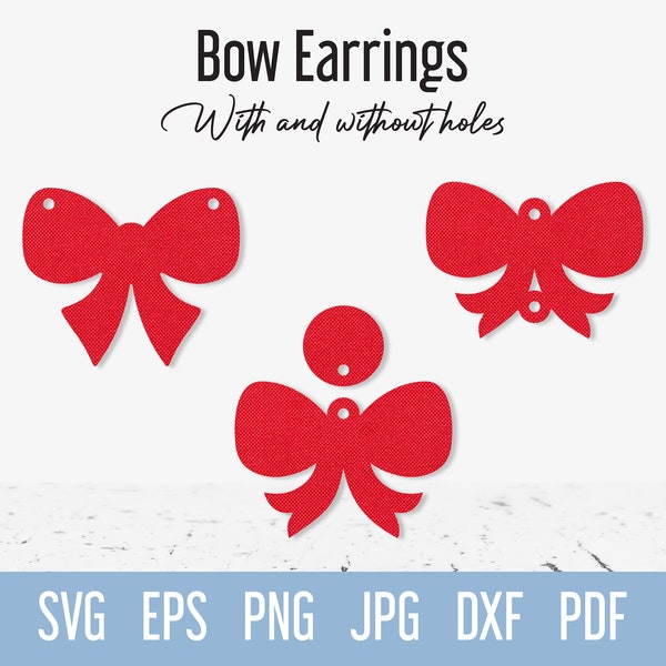 Leather Bow Svg - Etsy