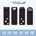 Cute Bookmark Bundle Svg Heart Svg Bookmark Bow Bookmark - Etsy