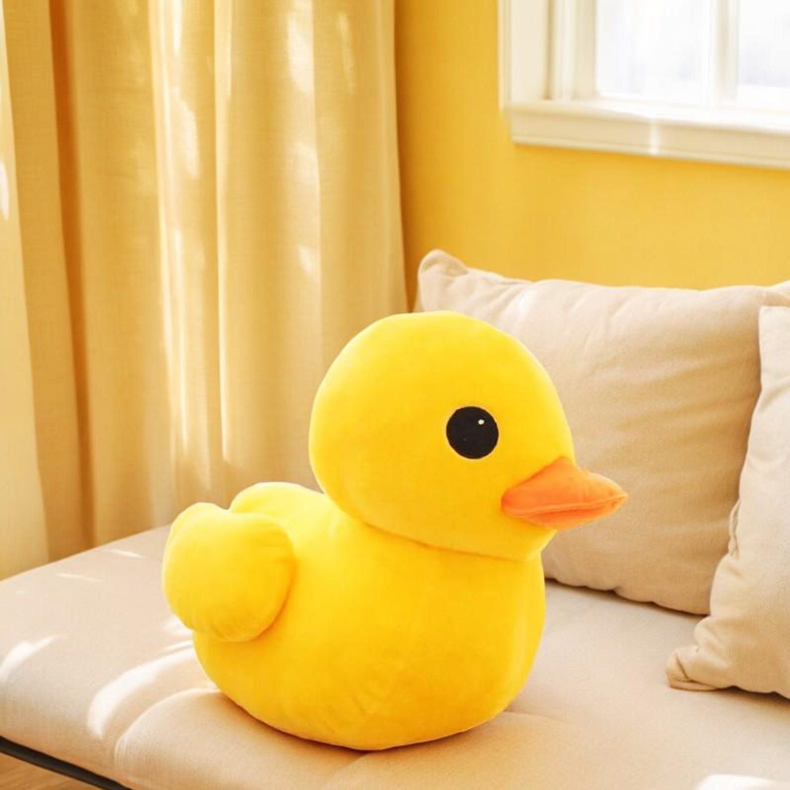 Duck Plush Duck Pillow Big Duck Plush Giant Duck Pillow Stuffed Duck ...