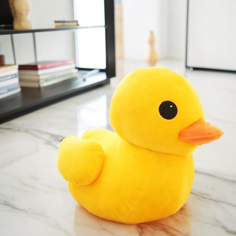 Duck Plush Duck Pillow Big Duck Plush Giant Duck Pillow Stuffed Duck ...