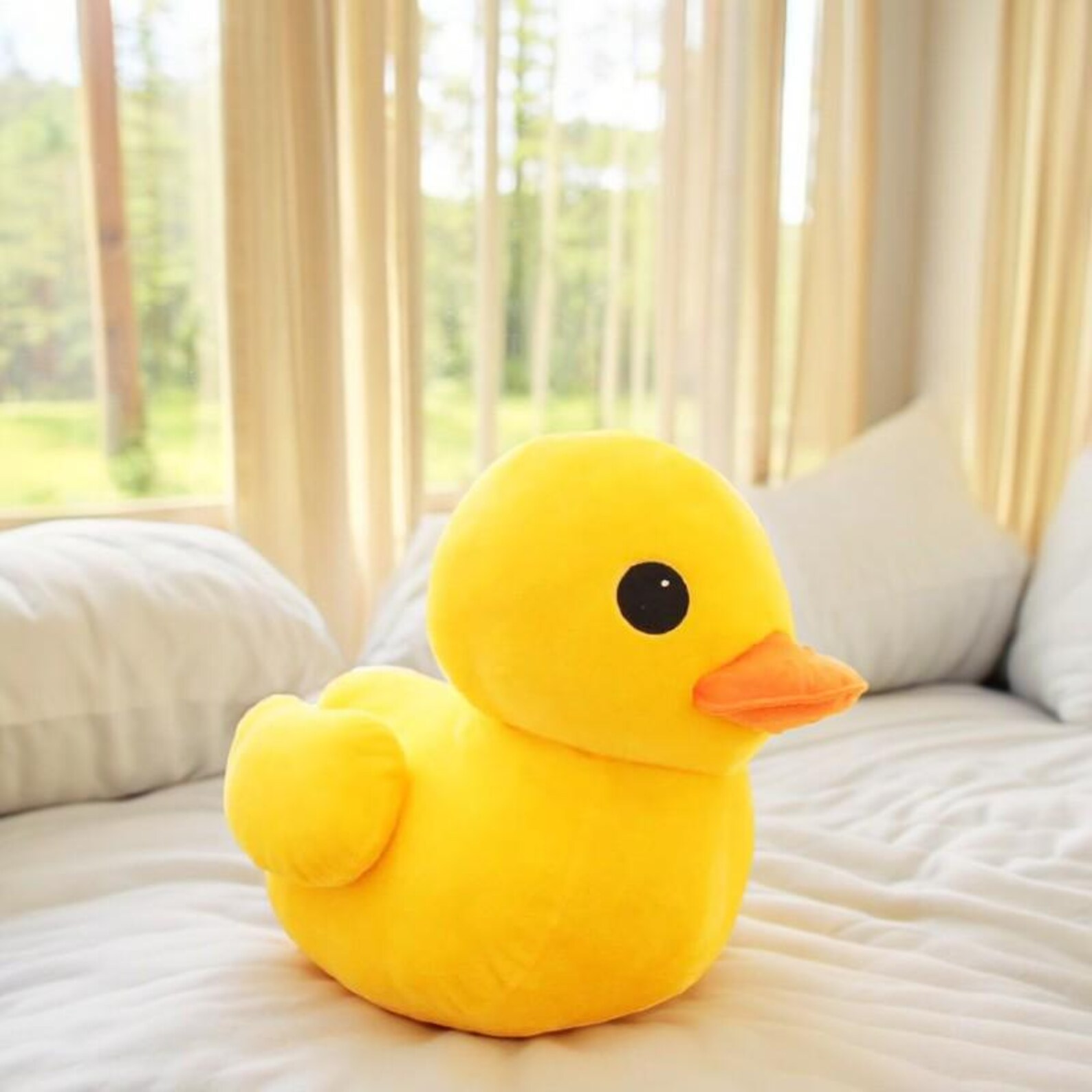 Duck Plush Duck Pillow Big Duck Plush Giant Duck Pillow Stuffed Duck ...