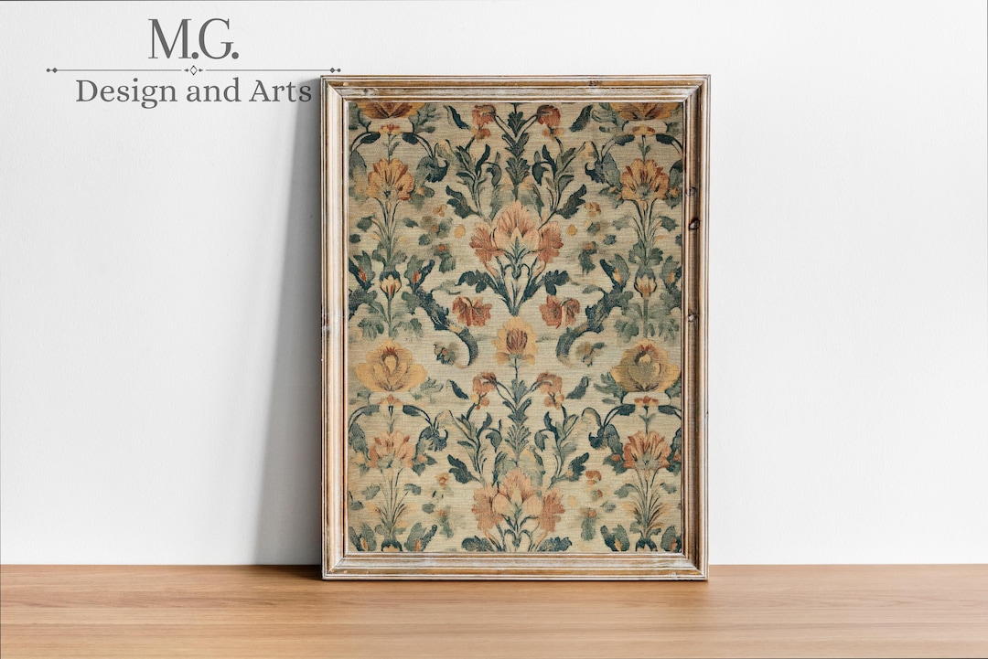 Antique Textile Art | Vintage Textile Art | Antique Decor | Rug Pattern ...