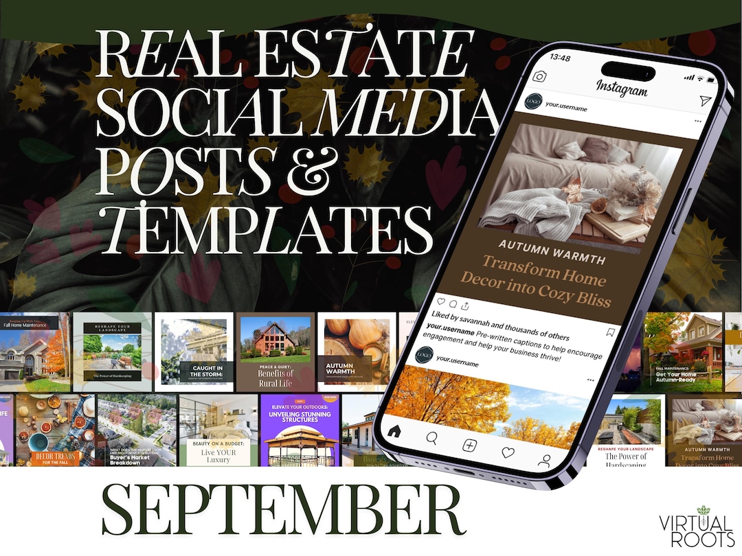 September Social Media Graphics & Captions | Boost Your Digital ...