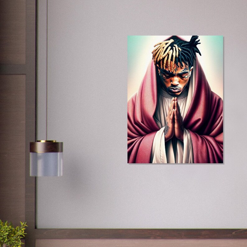 Unique Rapper Inspired Xxxtentacion Artwork Inspired Colorful Art ...