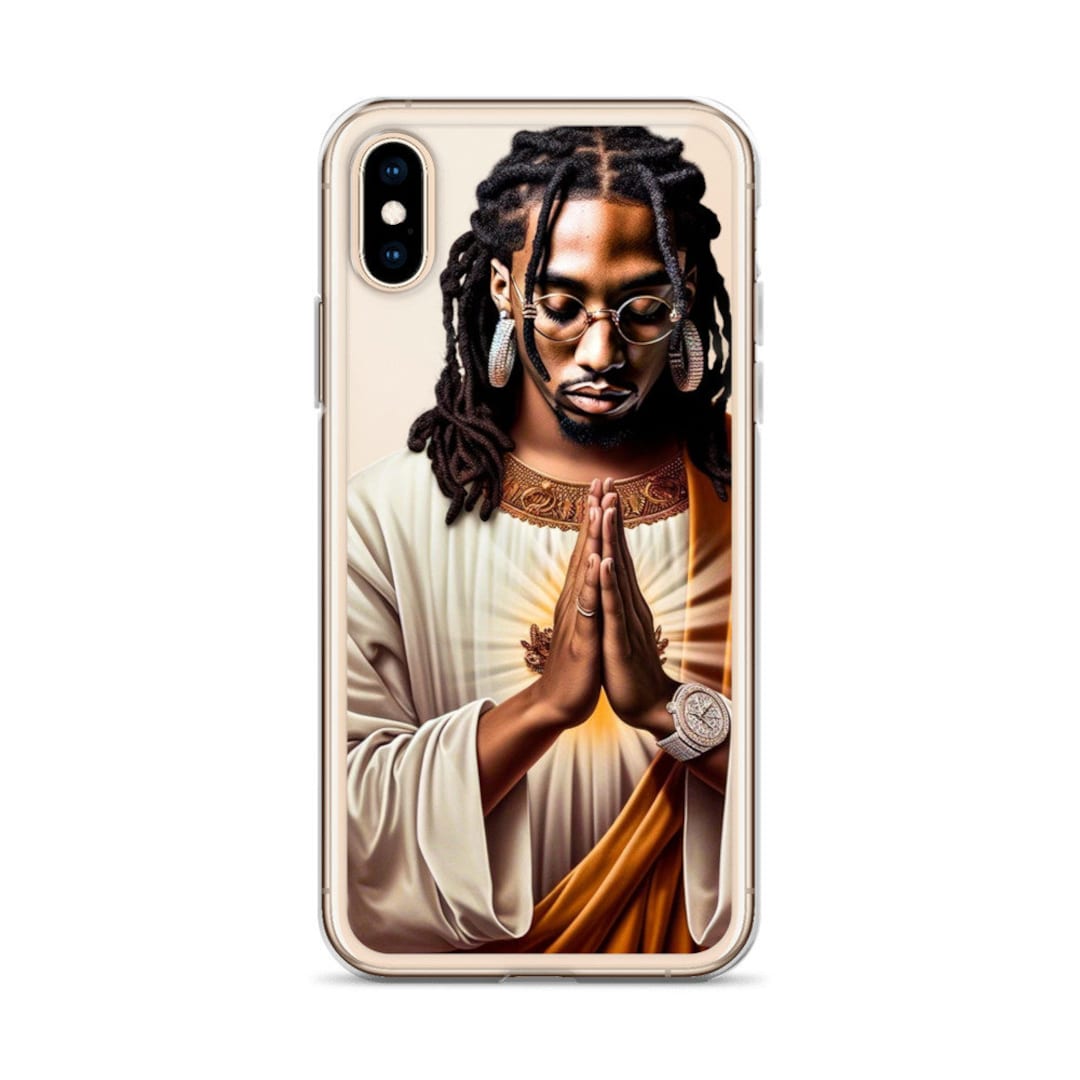 Rapper Inspired Takeoff prayers Clear Iphone® Case - Etsy