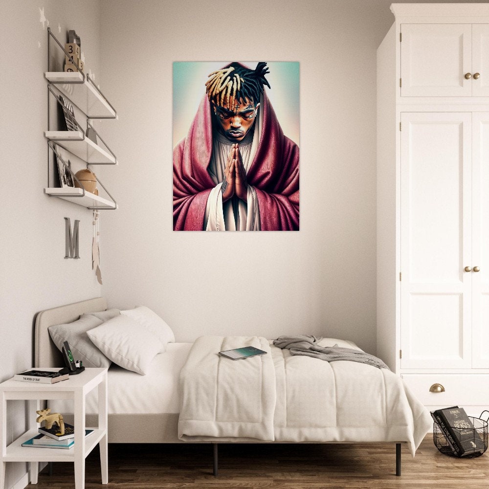 Unique Rapper Inspired Xxxtentacion Artwork Inspired Colorful Art ...