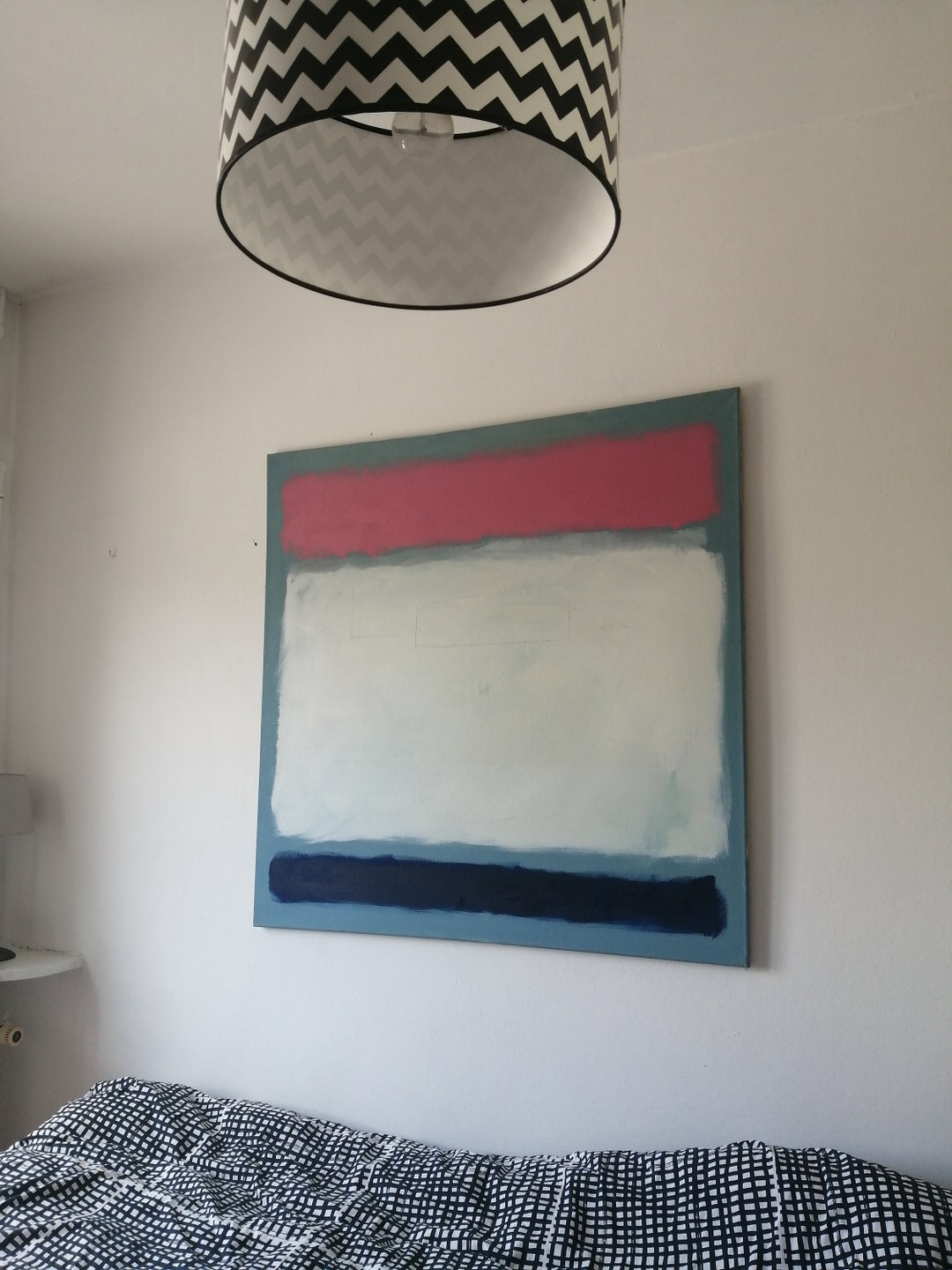 An Oil Painting in the Oil Painting Technique Inspired by Mark Rothko ...