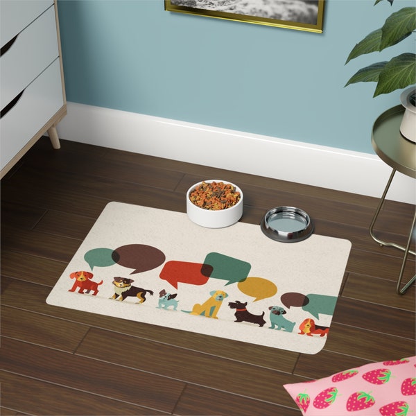 Pet Feeding Mat - Etsy