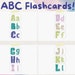 Alphabet Flashcards Montessori Education Alphabet Flashcards - Etsy