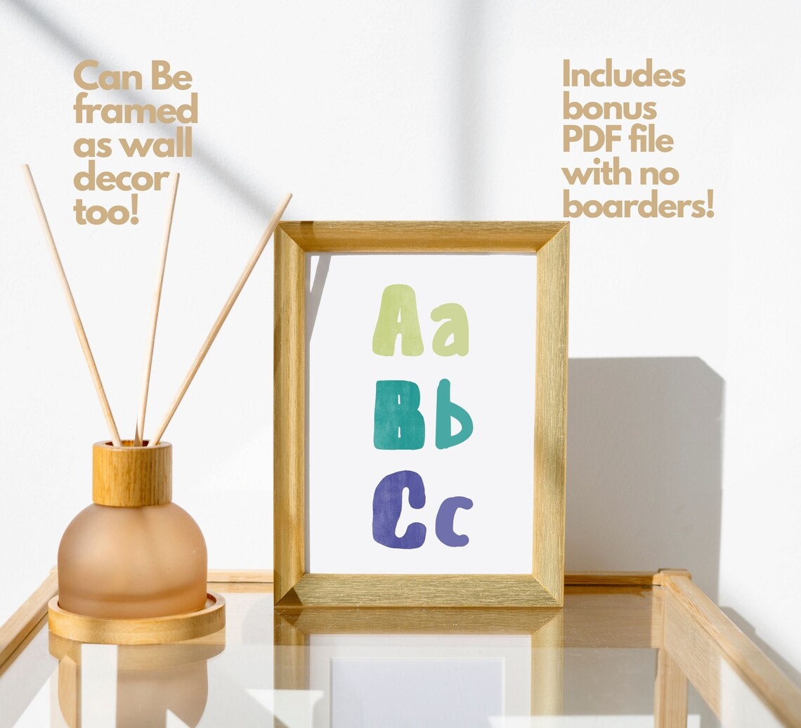 Alphabet Flashcards, Montessori Education, Alphabet Flashcards ...