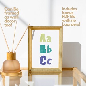 Alphabet Flashcards, Montessori Education, Alphabet Flashcards ...