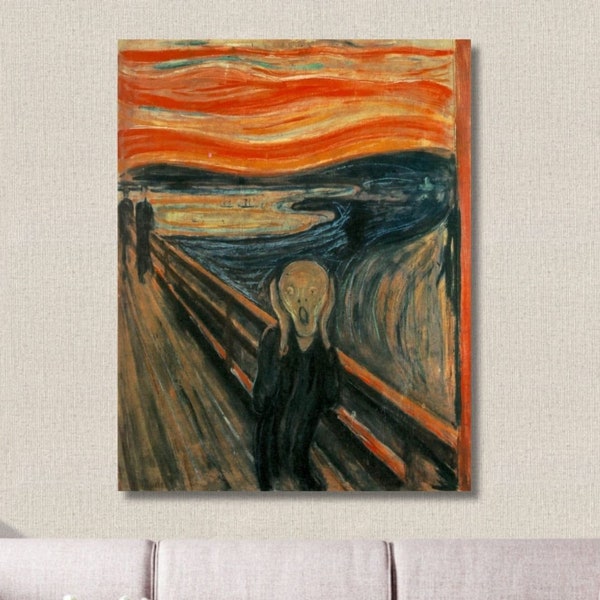 Scream Van Gogh - Etsy