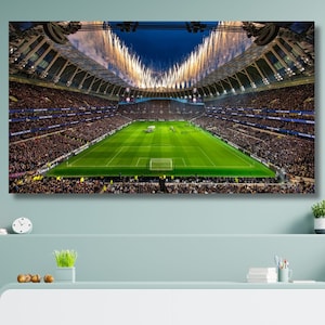 Tottenham Hotspur Football Club Stadium Canvas Wall Decor/tottenham ...