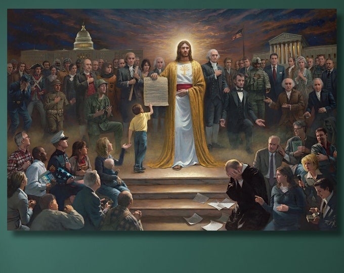 Christian Wall Art Jesus Canvas Painting Jesus Wall Art Jesus With ...