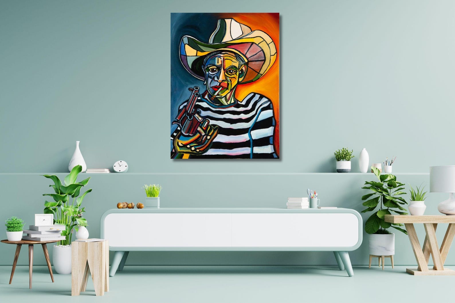 Pablo Picasso Canvas Wall Art/picasso Print/home Decor Vintage/pablo ...