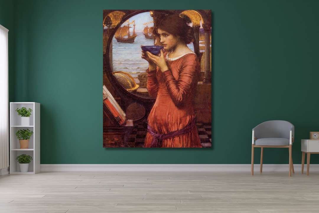 John William Waterhouse: Destiny (1900) Canvas Wall Art, Art Print Gift ...