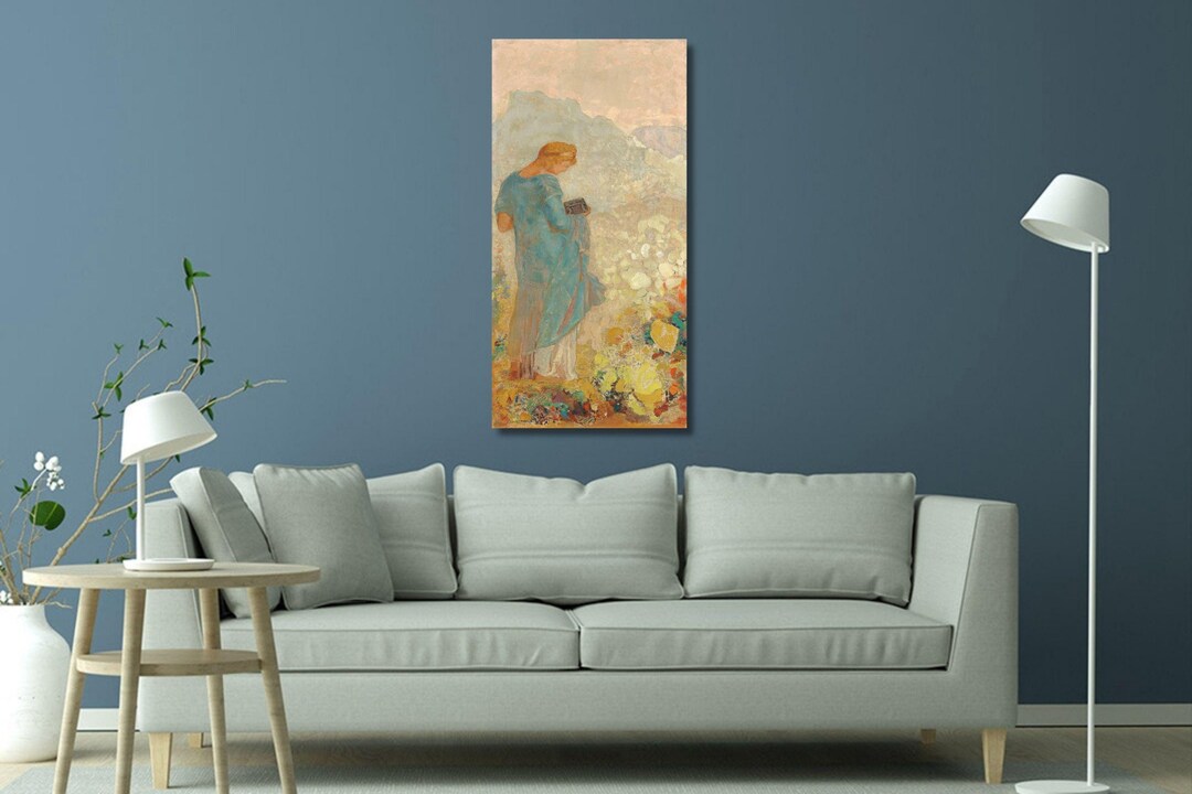 Odilon Redon: Pandora (1910-12) Canvas Wall Art/odilon Redon Print ...