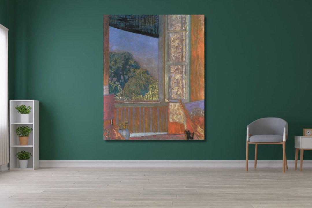 Pierre Bonnard: the Open Window (1921) Canvas Wall Art/bonnard Print ...