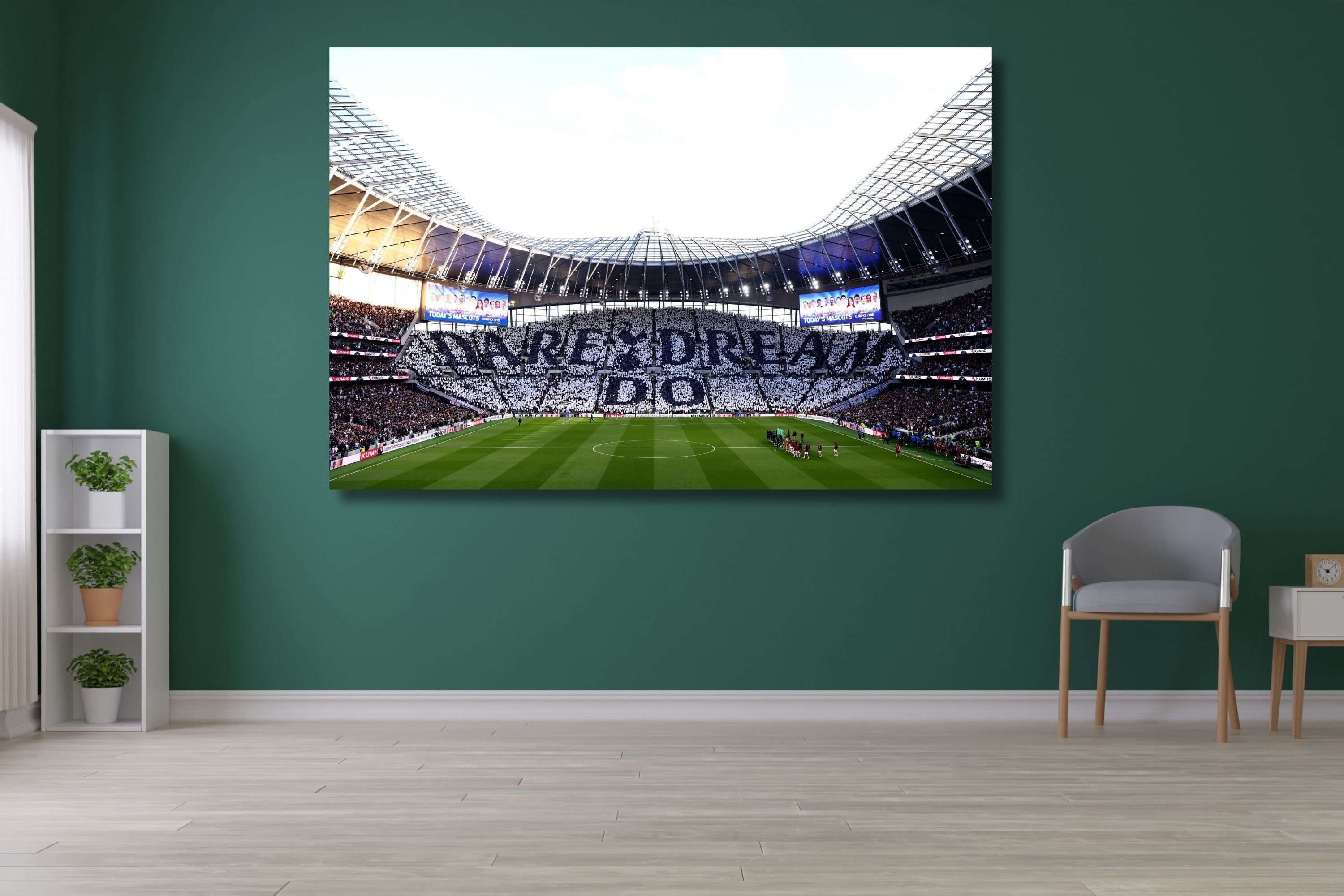 Tottenham Hotspur Football Club Stadium Canvas Wall Decor/tottenham ...